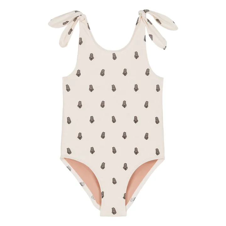 Studio Bohème - Roberta Lavender 1-Piece Swimsuit - Ecru | Smallable