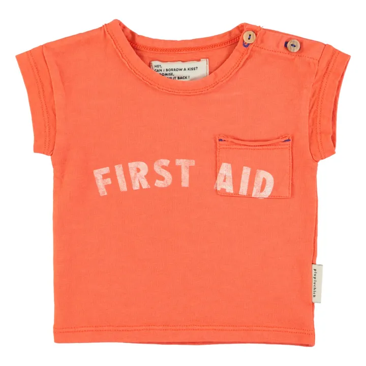 Piupiuchick - First Aid T-shirt - Orange | Smallable
