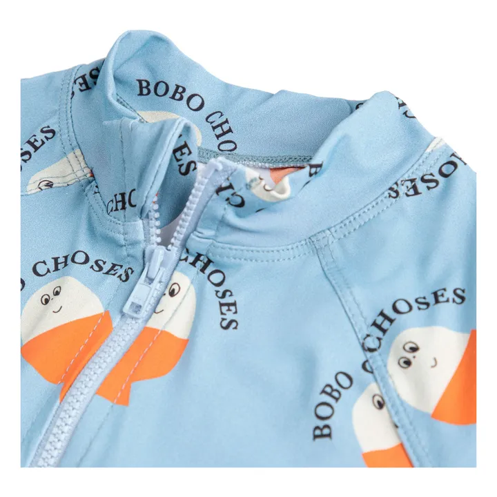 Bobo Choses - Bobo Recycled Fiber Bathing Suit - Blue | Smallable