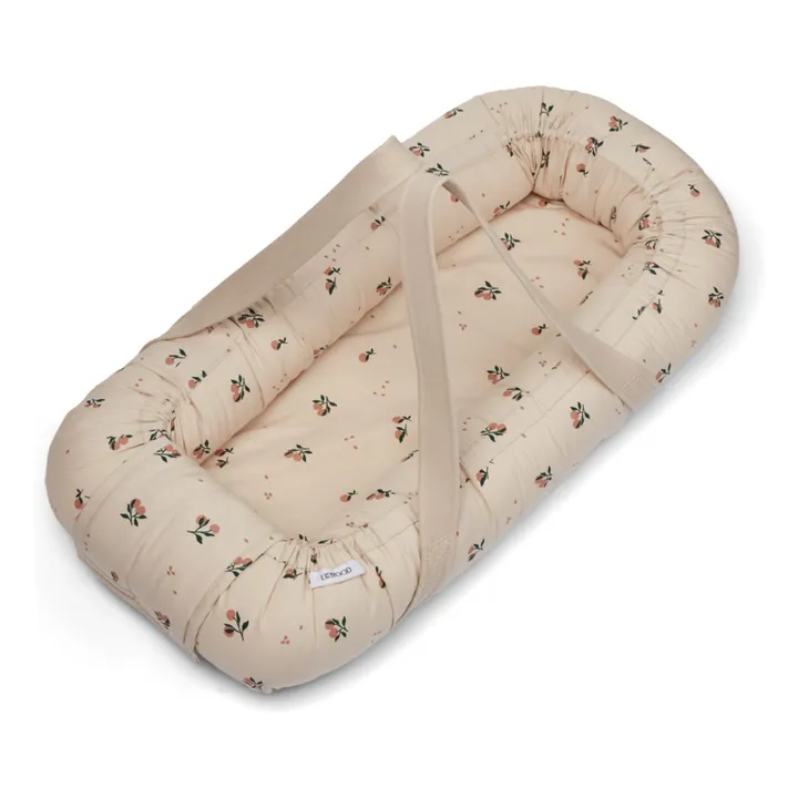 Liewood - Gro soft bassinet - Peach/Sea shell | Smallable