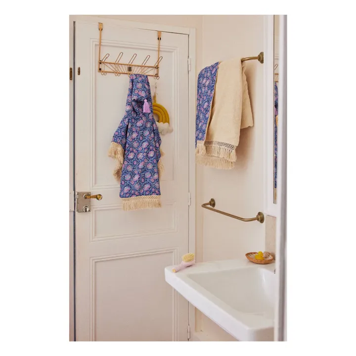 Louise Misha - Lana beach towel in organic cotton - Dark Blue | Smallable