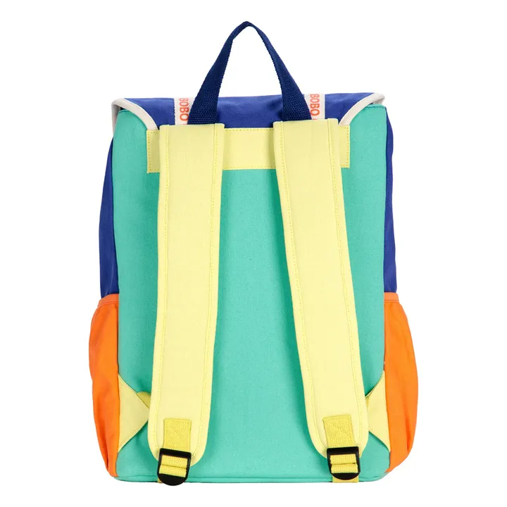 Bobo Choses - Organic cotton backpack - Navy blue | Smallable