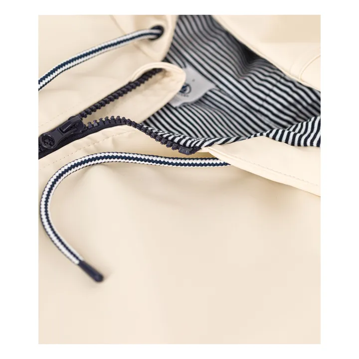 Petit Bateau - Taxine Waxed Coat - Ecru | Smallable