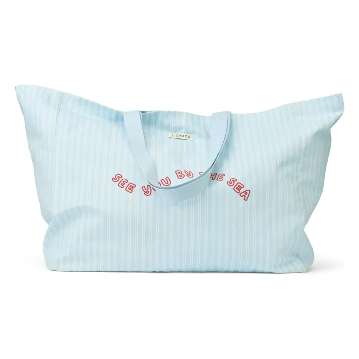 Liewood - Tote Bag Maxi Coton Bio - Light blue | Smallable