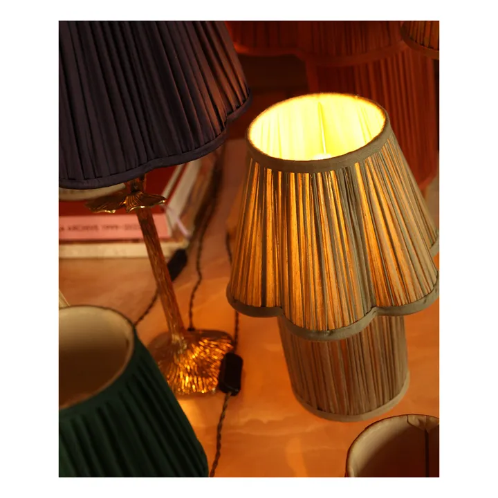 Doing Goods - Myra silk table lamp - Sage | Smallable