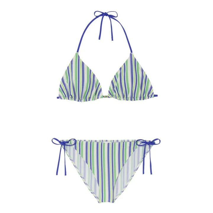 Lison Paris - Triangle Swimsuit - Blue | Smallable