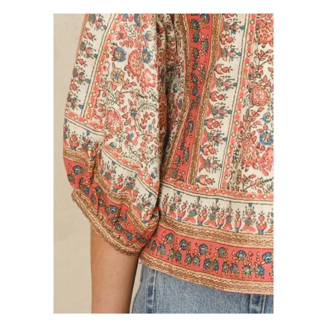 M.A.B.E. - Cass Printed Jacket - Beige | Smallable