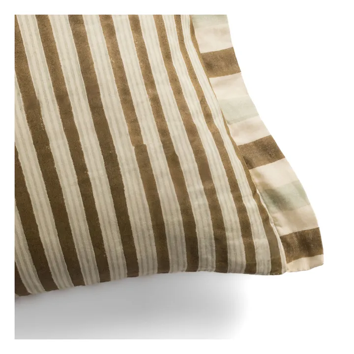 Le Monde Sauvage - Housse de coussin Nébuleuse - Beige | Smallable