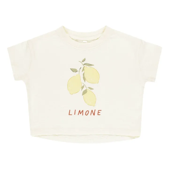 Rylee + Cru - Lemon T-shirt - Ivory | Smallable