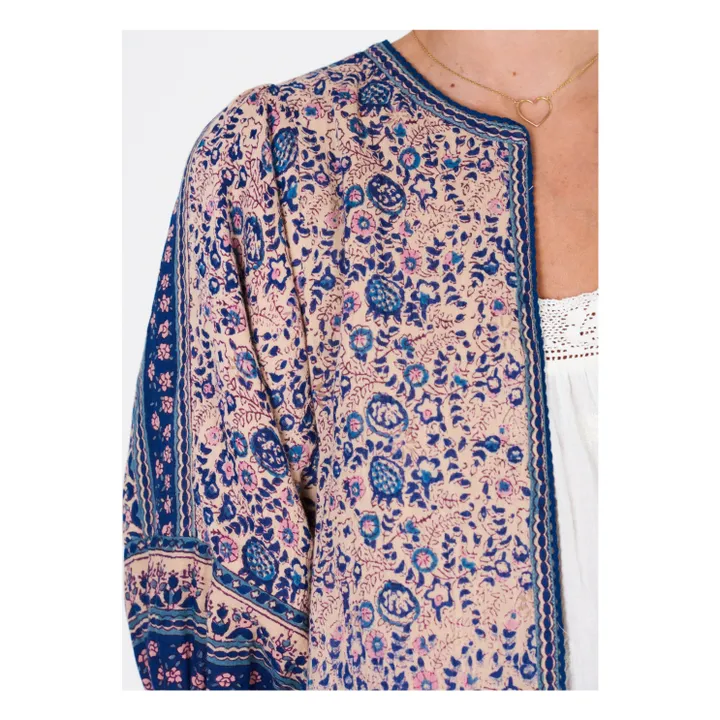 M.A.B.E. - Cass Printed Jacket - Beige | Smallable