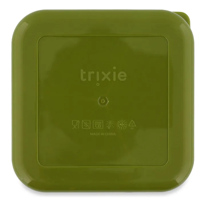 Trixie - Mr. Dino 3-piece snack boxes - Khaki | Smallable