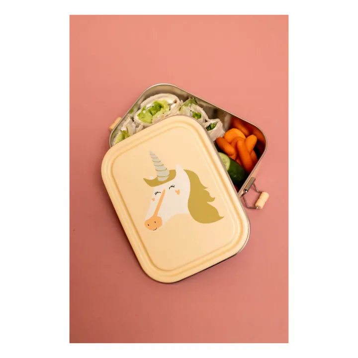 Trixie - Mrs. Unicorn Small Lunch Box - Apricot | Smallable