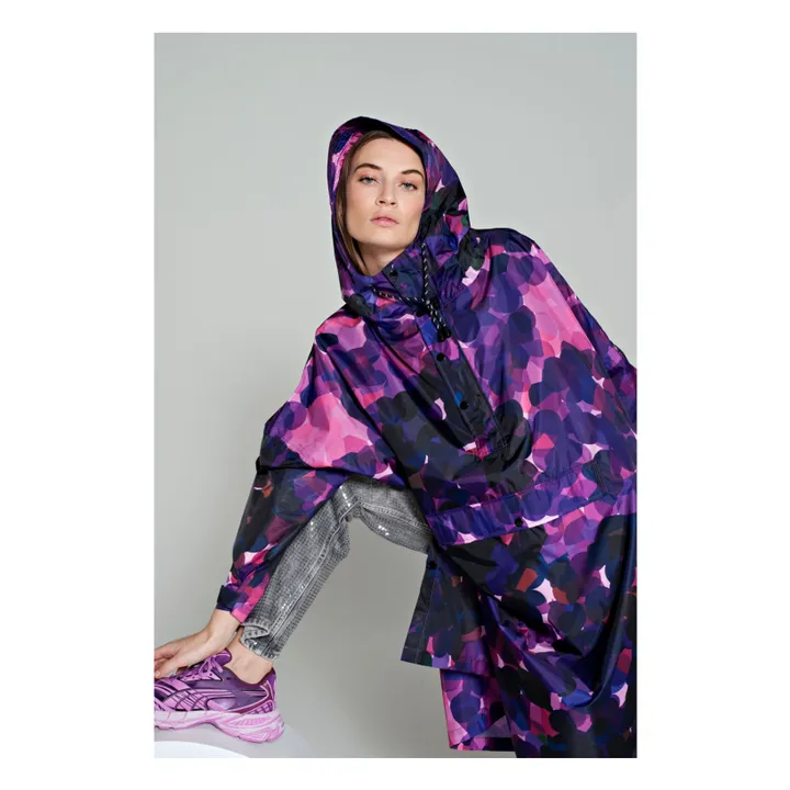 Rainkiss - City Lights Waterproof Cape - Women's Collection - Purple ...