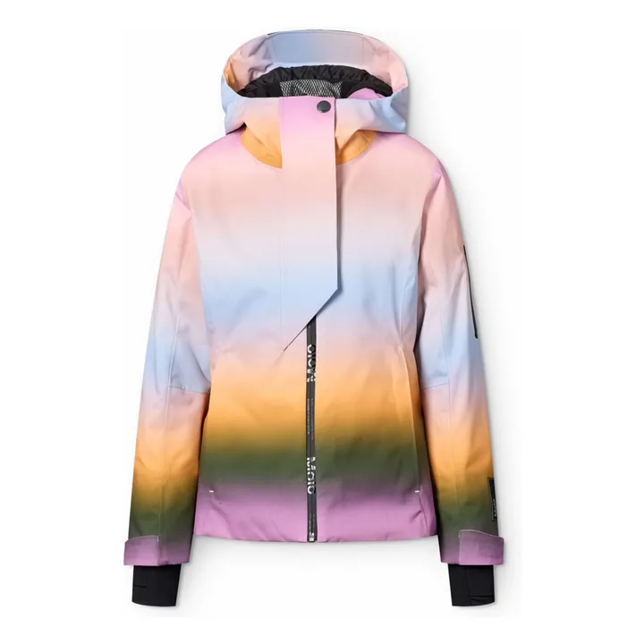 Molo - Pearson Rainbow Ski Jacket - Pale Pink | Smallable