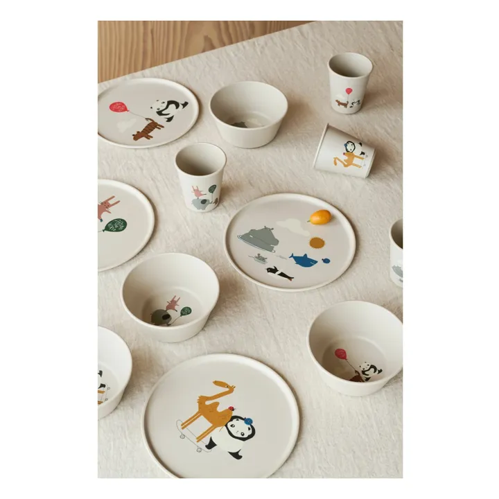 Liewood - Lana Glasses - Set of 4 - Around the world/Sandy | Smallable