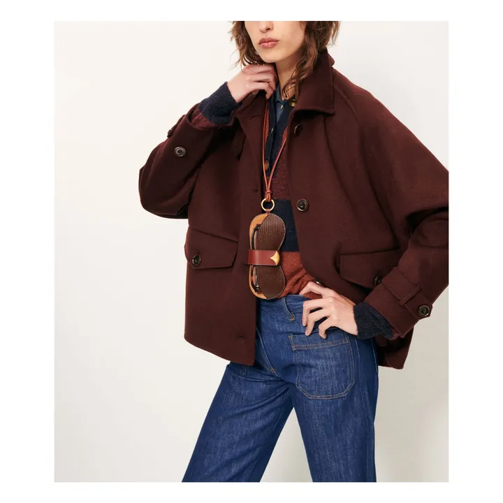 Sessùn - Valley Nevado Wool Coat - Brown | Smallable