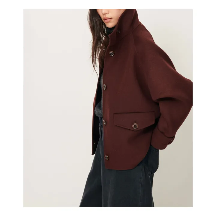Sessùn - Valley Nevado Wool Coat - Brown | Smallable