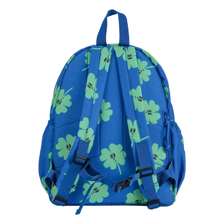 Bobo Choses - Shamrock Recycled Fiber Backpack - Blue | Smallable