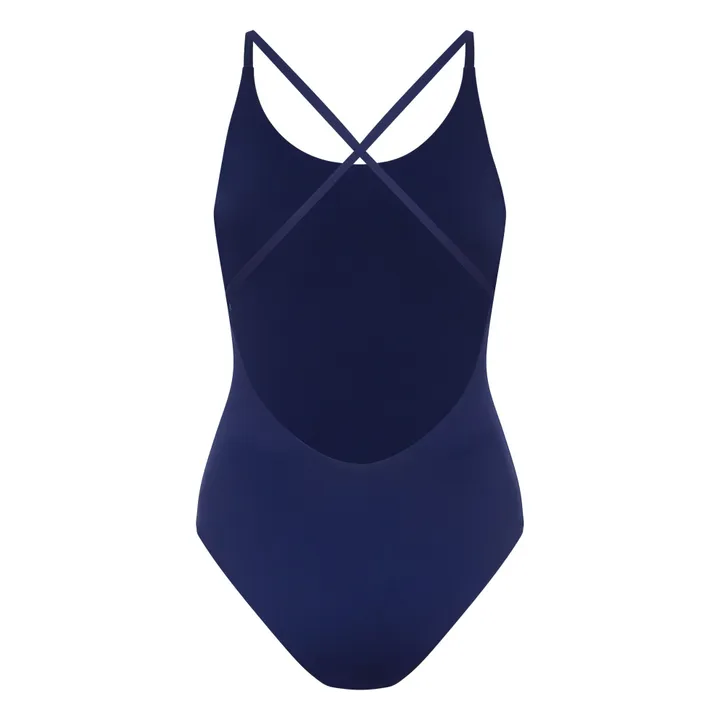 Smallable Woman - Amy 1 Piece Cross Back Swimsuit - Indigo blue | Smallable
