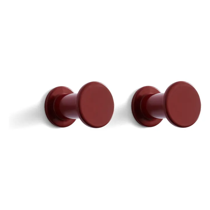 Hay - Coat hooks - Set of 2 - Red | Smallable