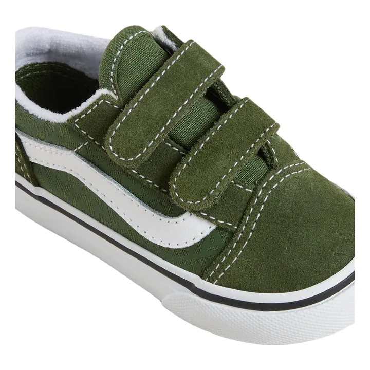 Vans - Scratch Sneakers Old Skool V Logo - Green | Smallable