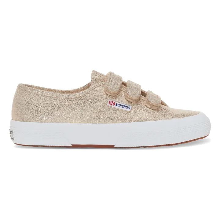 Superga - Baskets 2750 Scratch Fabric Lamé - Gold | Smallable