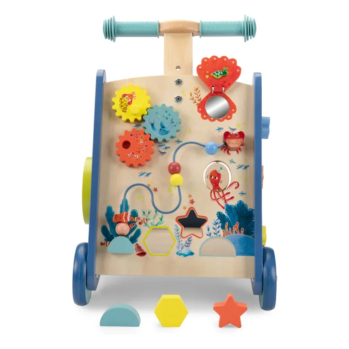 Moulin Roty - Les aventures de Paulie activity cart - Blue | Smallable