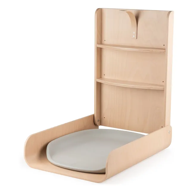 By BO design - Wall mounted changing table - natural | Smallable