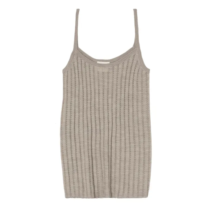 FUB - Merino wool tank top - Women's collection - Beige | Smallable