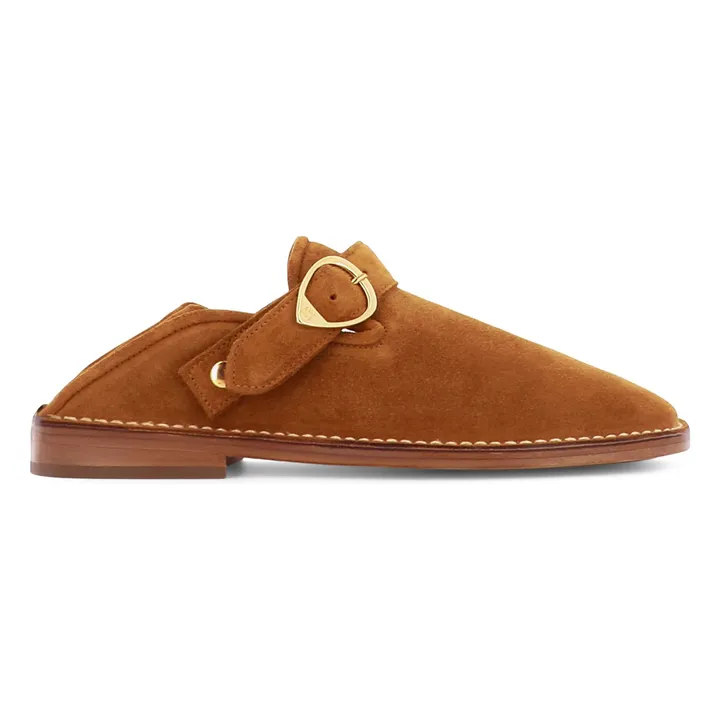 Socque Paris - Lucca Suede Loafers - Camel | Smallable