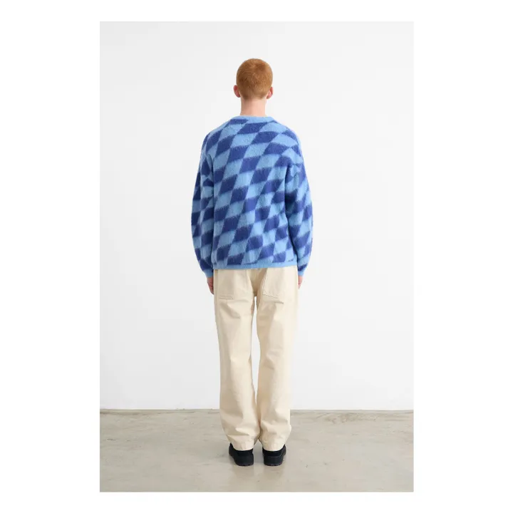 Edmmond Studios - Strickjacke Code - Stahlblau | Smallable