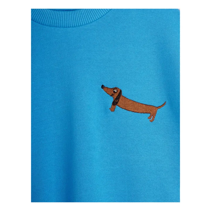 Mini Rodini - Teckel Sweat Algodón orgánico - Azul | Smallable