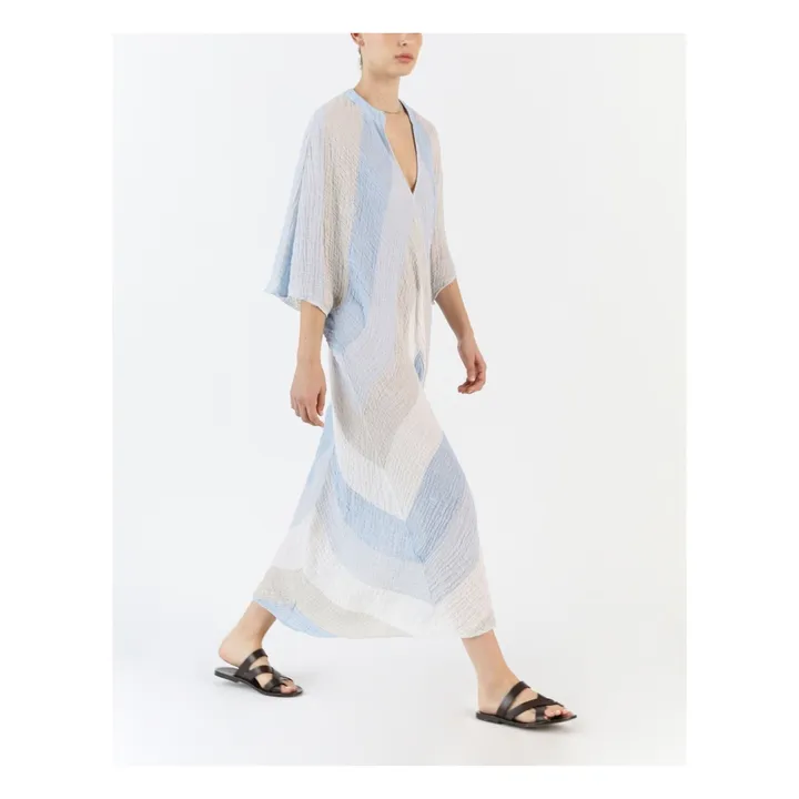 Masscob - Maggie Linen Dress - Light blue | Smallable