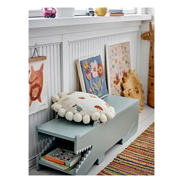 Bloomingville Mini - Bench with storage Arnie - Green | Smallable