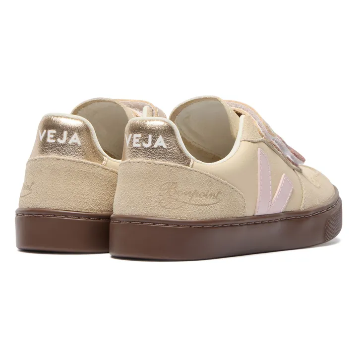 Veja - Veja x Bonpoint Collaboration - V-10 Leather O.T. Scratch ...