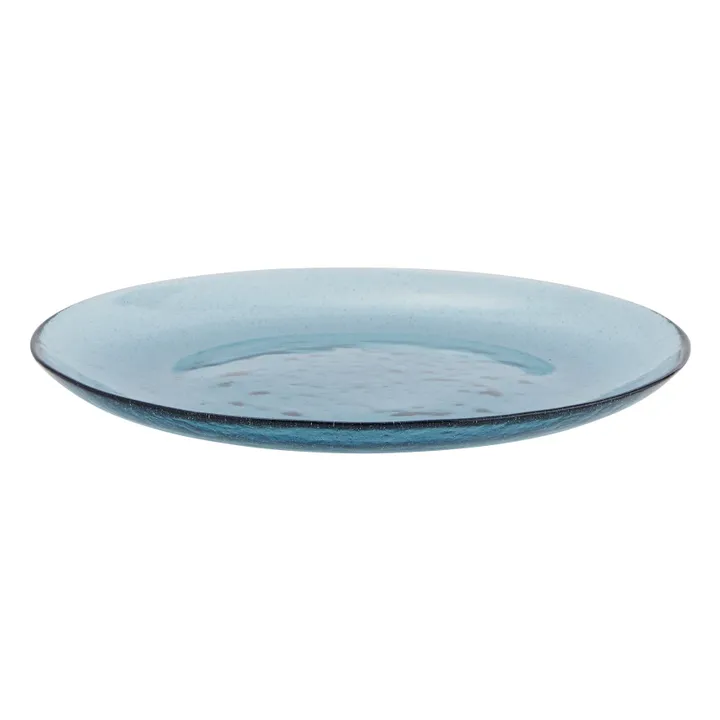 Madam Stoltz - Colored glass plate - Blue | Smallable