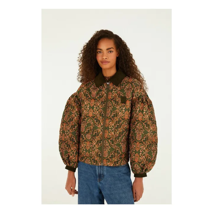 Barbour - Barbour x Farm Rio Collaboration - Luisa Jacket - Green ...