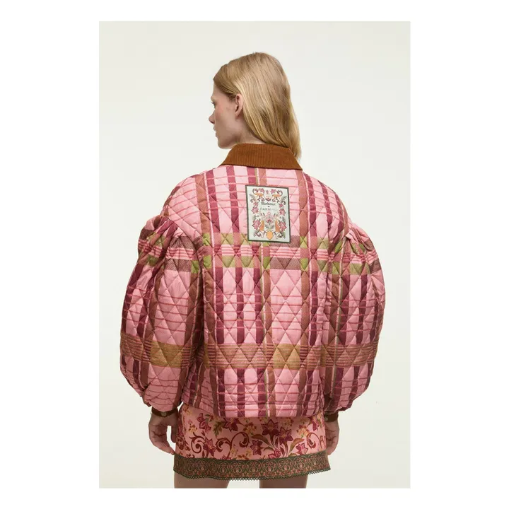 Barbour - Collaboration Barbour x Farm Rio - Veste Ana-Clara - Rose ...