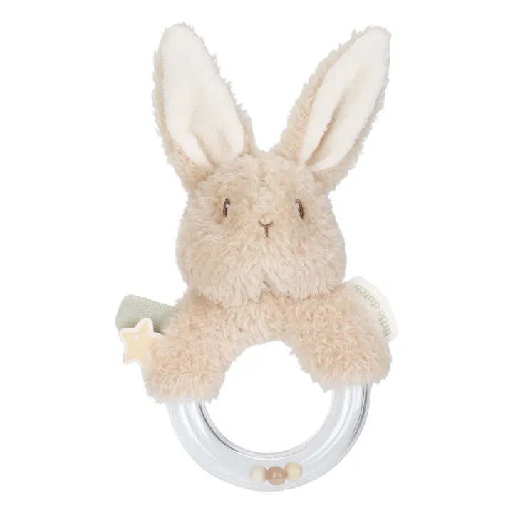 Little Dutch - Rabbit teething ring - Cream | Smallable