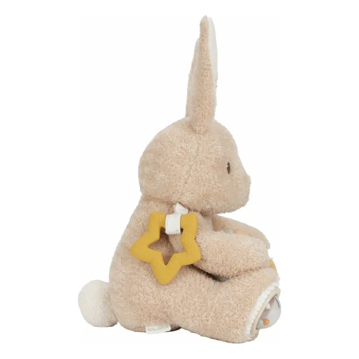 Little Dutch - Rabbit activity plush - Cream | Smallable