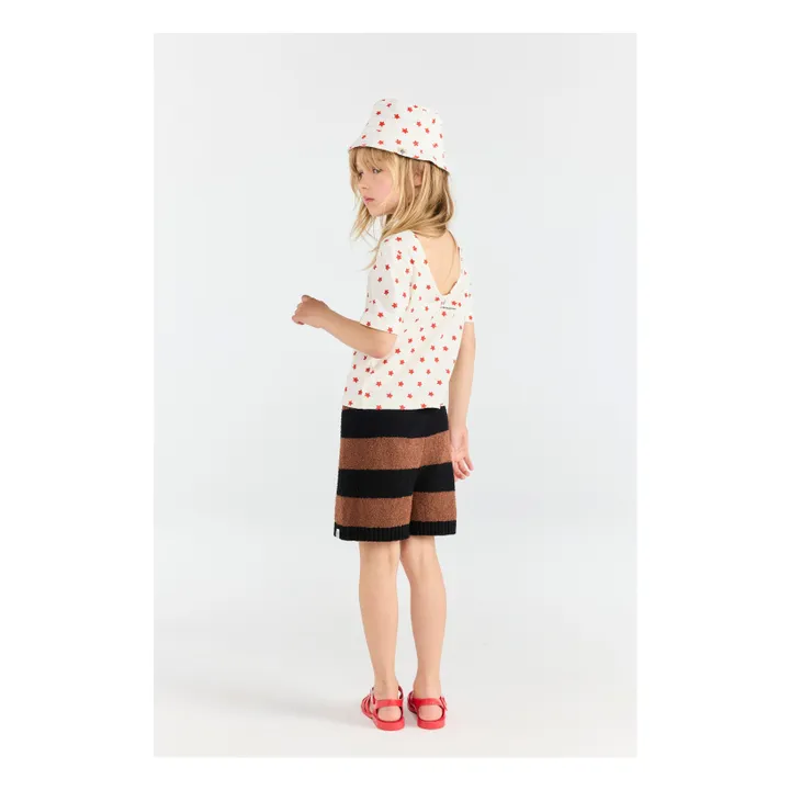 The Animals Observatory - Crayfish Stars Organic Cotton T-shirt - White ...