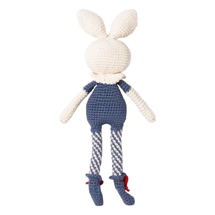 Patti Oslo - Britney the Rabbit soft toy - Navy blue | Smallable