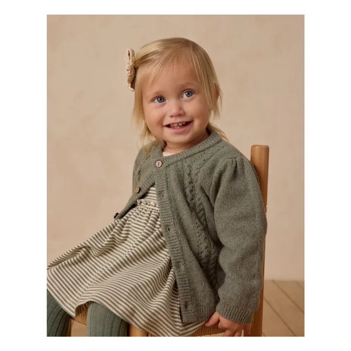 Quincy Mae - Barrette Knot Hook - Ecru | Smallable