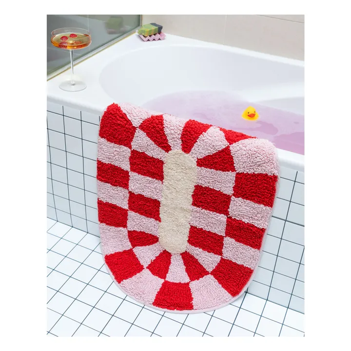 Tarta Gelatina - Rita bath mat - Red | Smallable