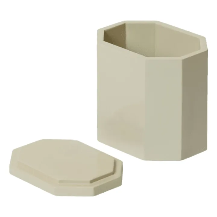 Ferm Living - FSC Nova Bamboo Box - Cremefarben | Smallable