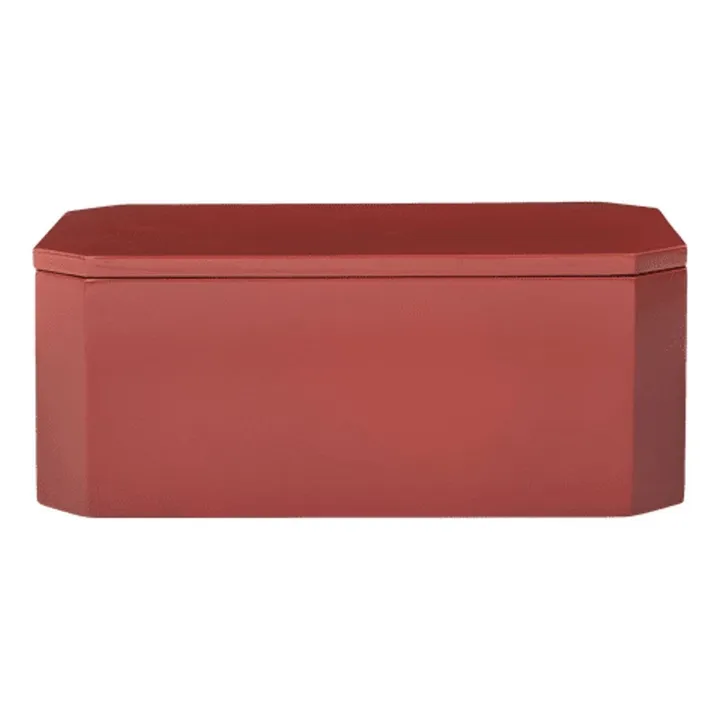 Ferm Living - FSC Nova bamboo box - Red | Smallable