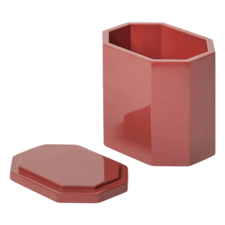 Ferm Living - FSC Nova bamboo box - Red | Smallable