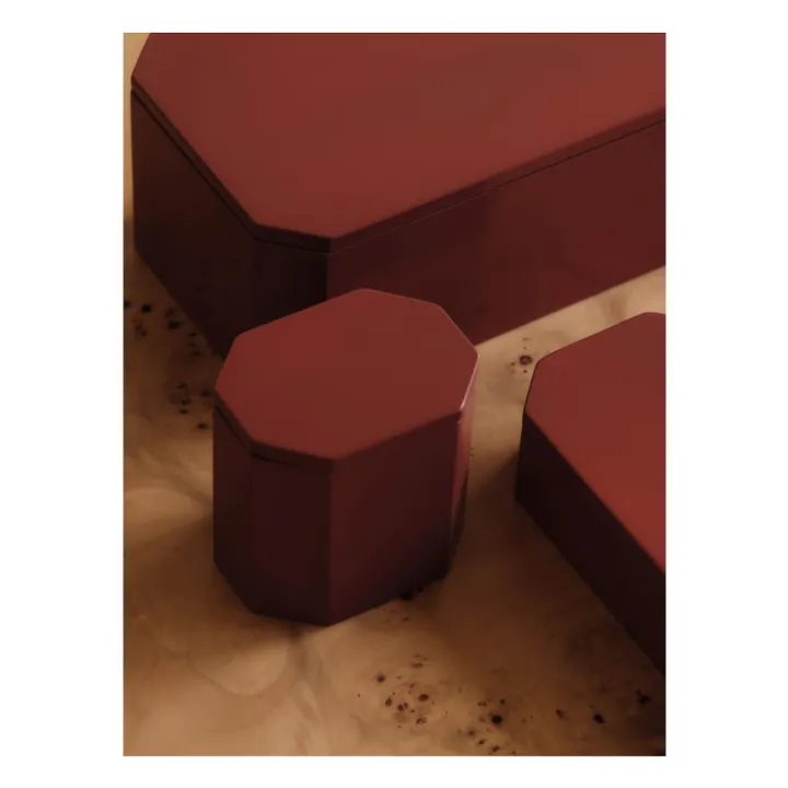 Ferm Living - FSC Nova bamboo box - Red | Smallable