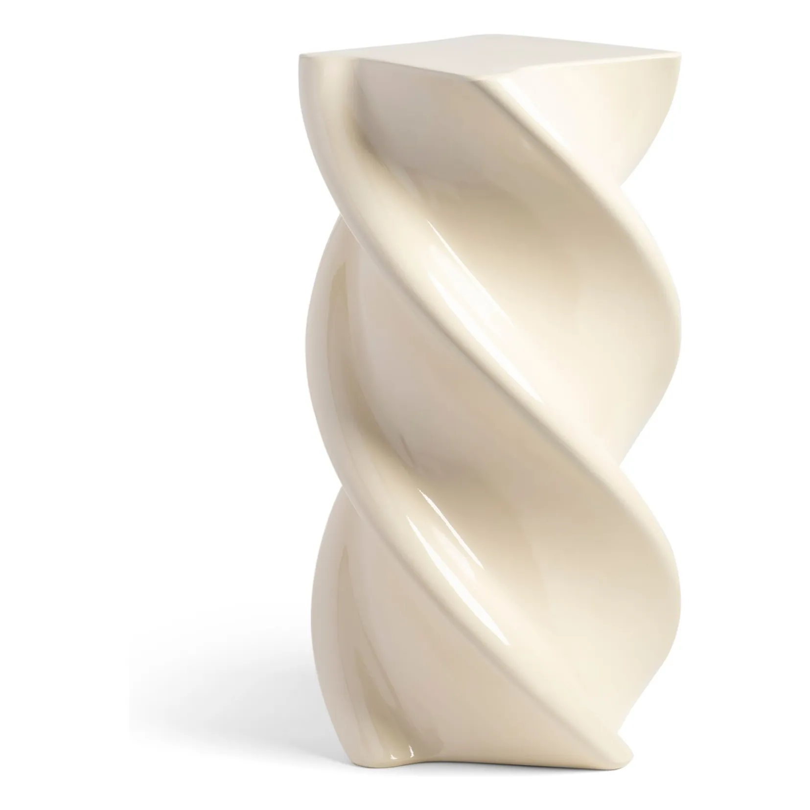 &Klevering - Pillar side table - Cream | Smallable