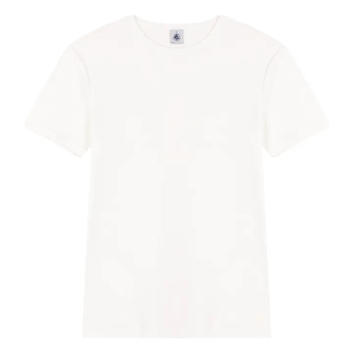 Petit Bateau - Iconic Point Cocotte organic cotton T-shirt - White ...